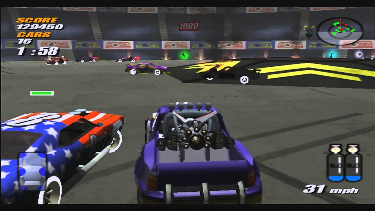 Destruction Derby Arenas: UNEDITED (Avermedia Live Gamer HD 1080/24p ...