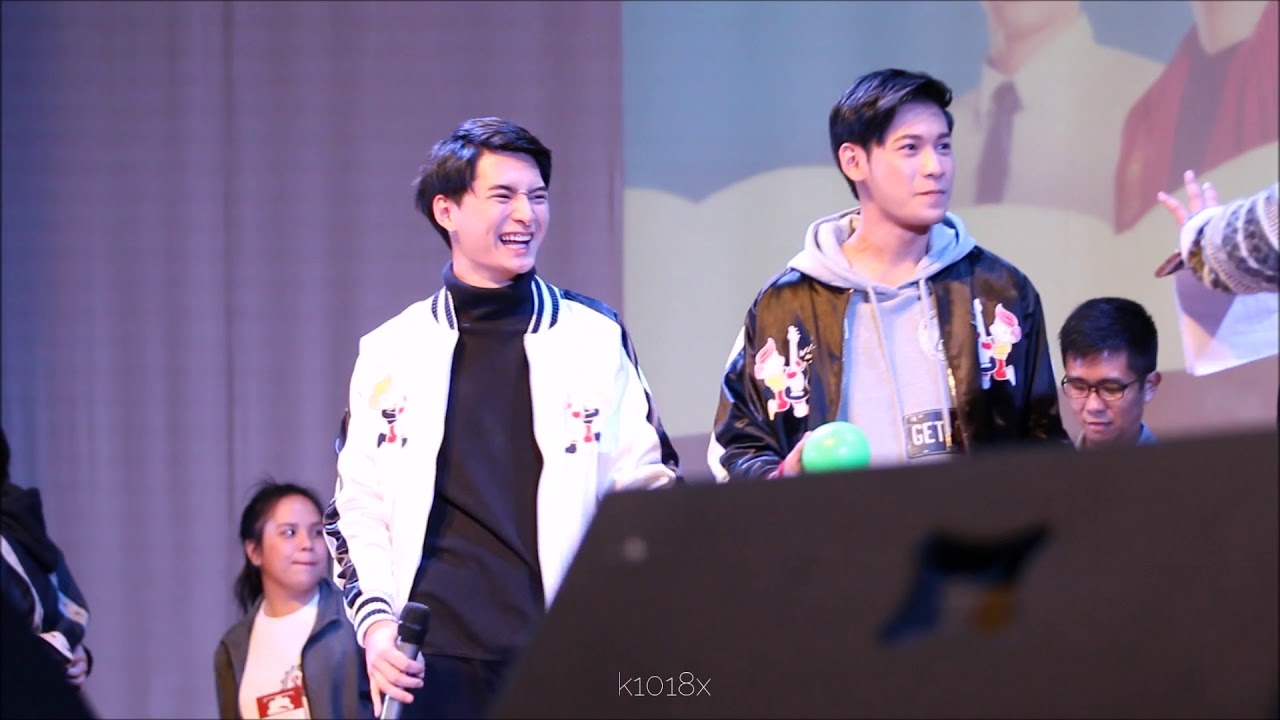 180121 Krist and Singto Game Sotus S Fanmeet in Manila - YouTube