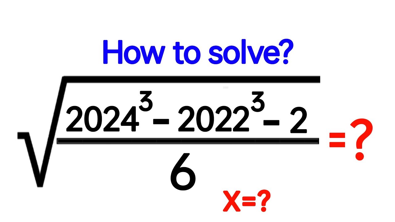 A Third Degree Problem With Root Olympiad Math Explored Maths a-third-degree-problem-with-root-olympiad-math-explored-maths