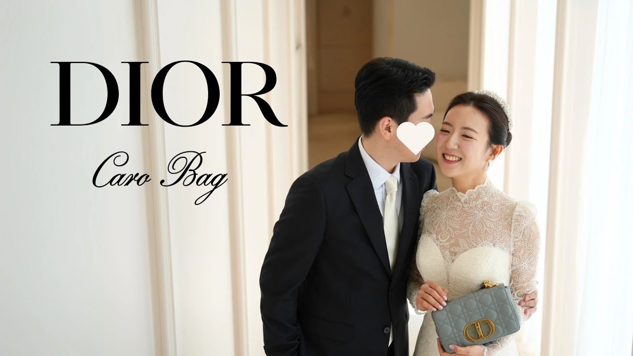 디올 카로백 스몰 스톤그레이💙 프로포즈백 리뷰 Youtube