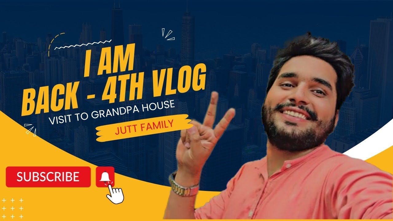 I AM BACK - Jumma Day (DuaO Ka Din) | My 4th VLog | JUTT FAMILY - YouTube
