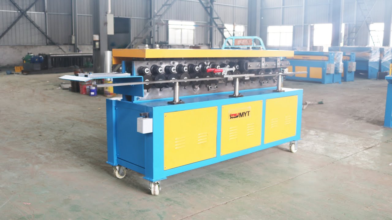 TDF flange machine / MYT HVAC air duct TDF flange forming machine / TDF ...