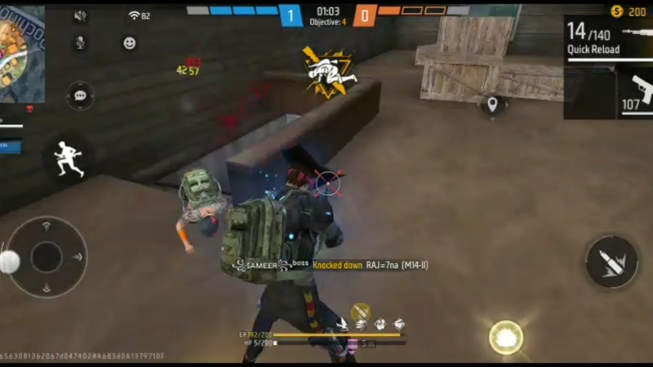 NEW GAME PLAY SAMEER BOSS ||GARENA FREE FIRE MUMENT LAST SEEN 😂 - YouTube