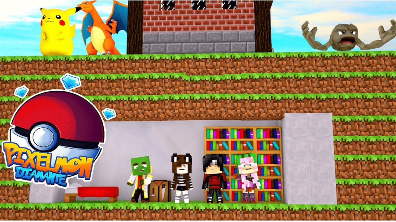 TENEMOS LA BASE MAS SECRETA DE MINECRAFT! SERIE DE MODS PIXELMON ...