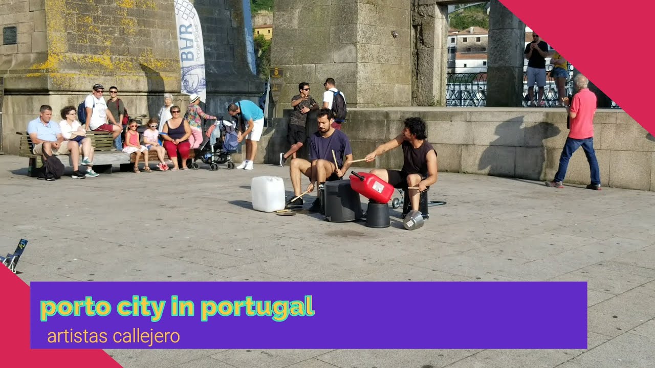 Street music - In porto portugal - YouTube