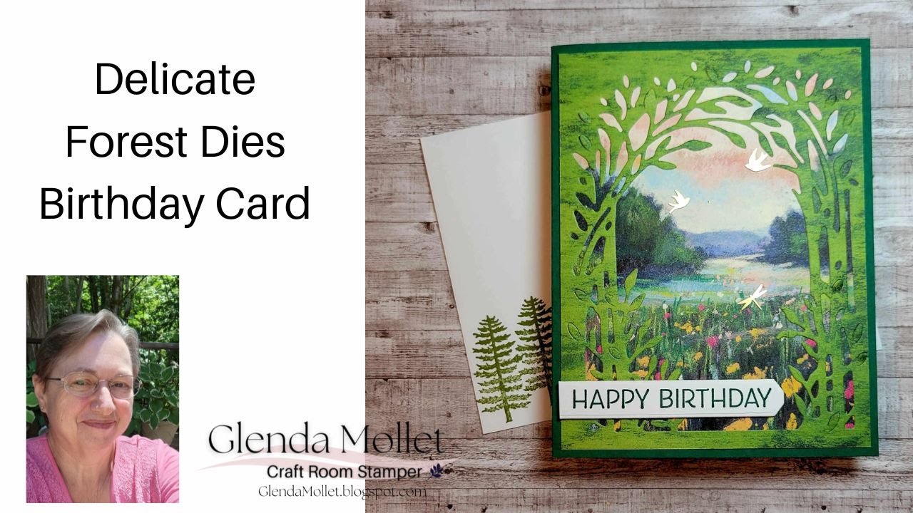 How to create 4 quick, easy & beautiful cards using the Delicate Forest ...