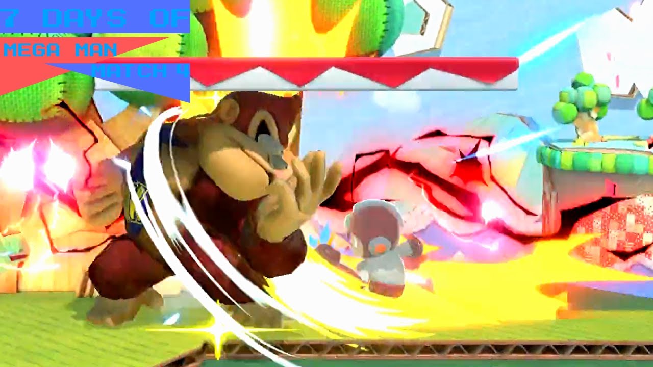 Super Smash Bros. Ultimate - 7 Days of Mega Man Match 4 - YouTube