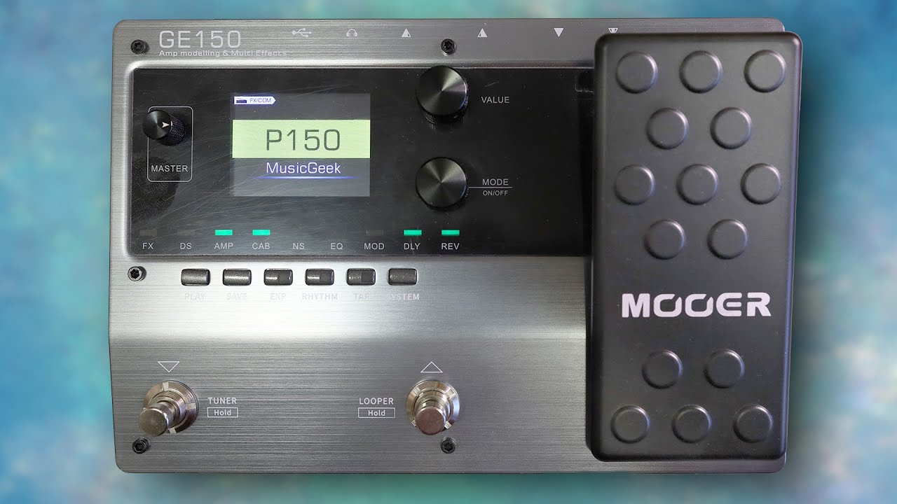 Mooer GE 150 - YouTube