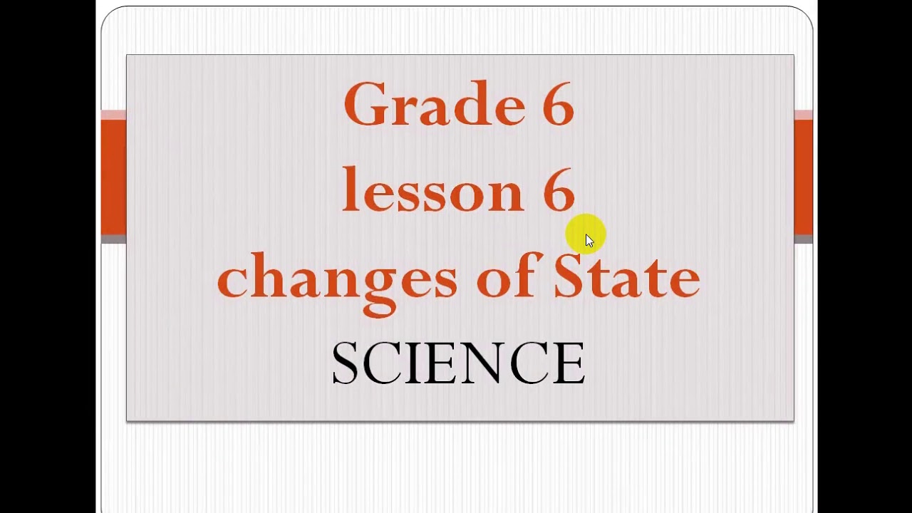 G6 SCIENCE 20.5.2020 - YouTube