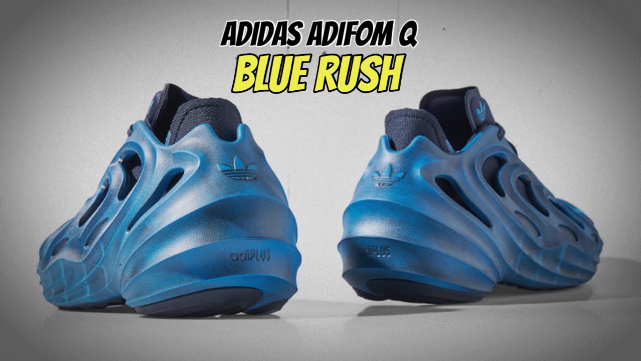 adidas adiFOM Q Blue Rush - YouTube