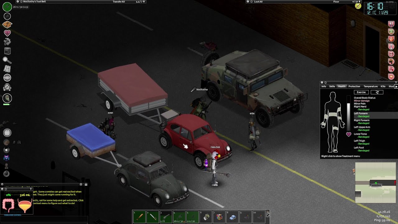 Retrieving Our Corpse At Raven Creek - Project Zomboid - YouTube