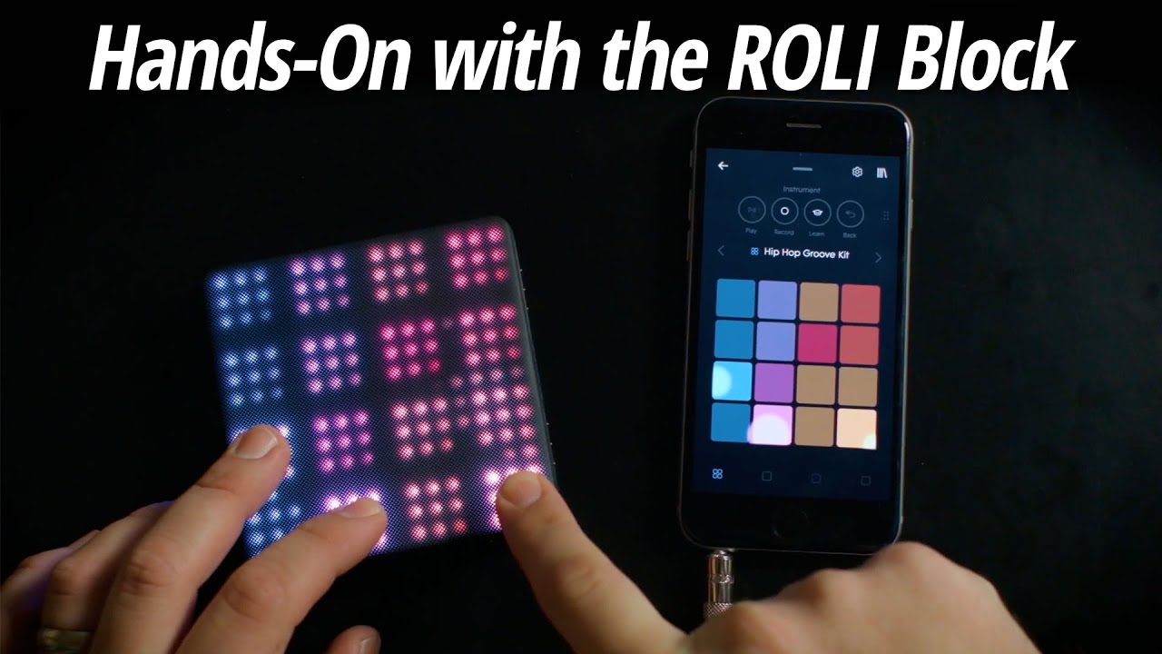 Hands-On with the ROLI Block - YouTube
