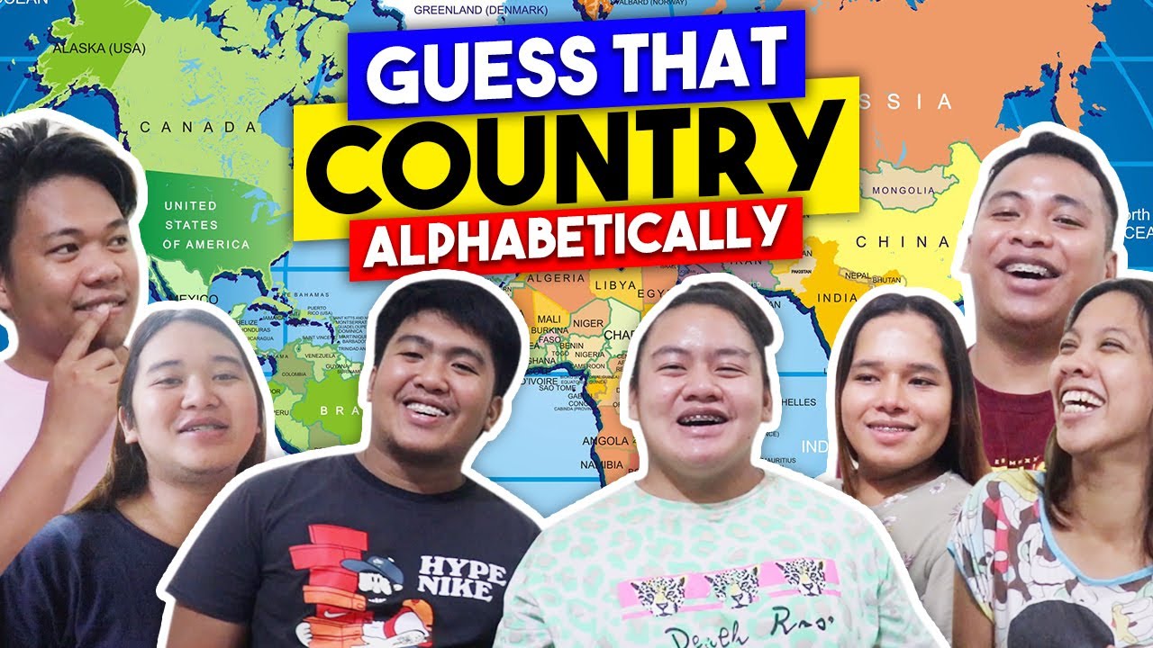 COUNTRIES IN ALPHABETICAL ORDER! (MAY NANALO NA NG 1000 PESOS!!!) - YouTube