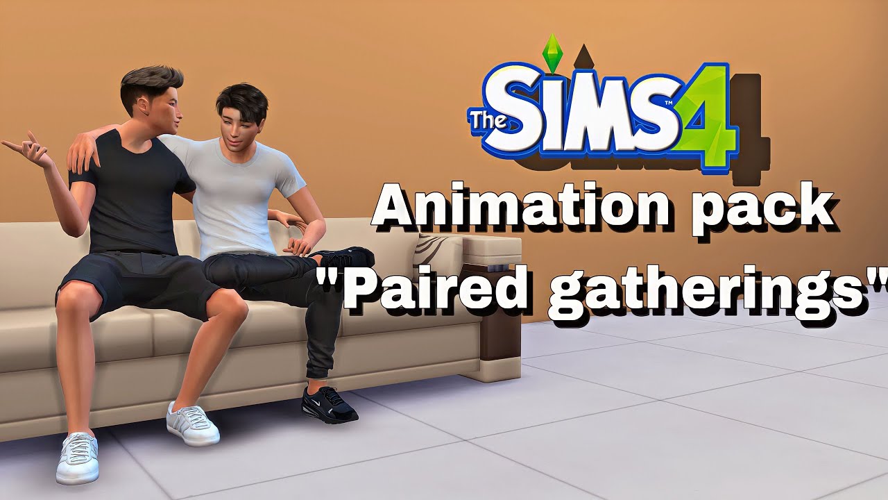 The Sims 4/Paired animation/Animation pack sims 4/(DOWNLOAD) - YouTube