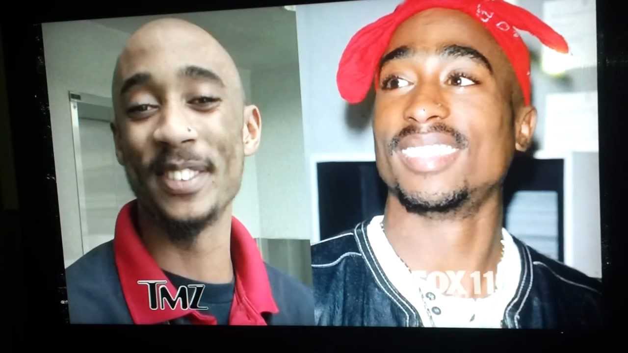 Kevonne wright 2pac look a like TMZ interview - YouTube