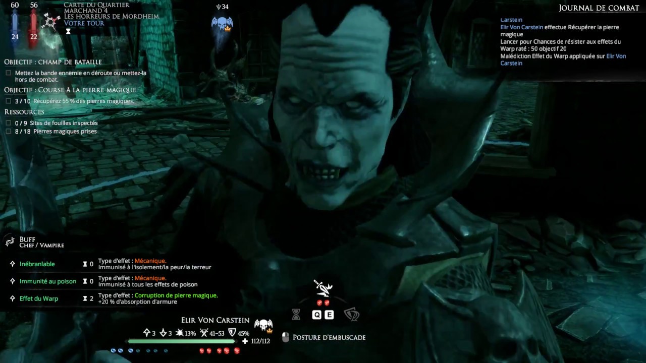 Mordheim city of the damned :Comtes Vampires episode 6 (pve ) - YouTube
