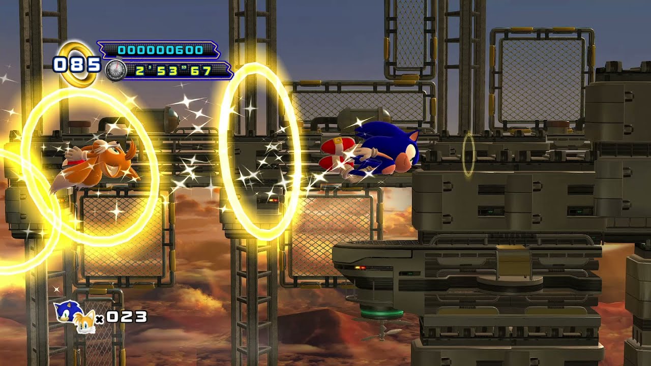 Sonic the Hedgehog 4: Episode II - Sky Fortress Zone (Act 3) - YouTube