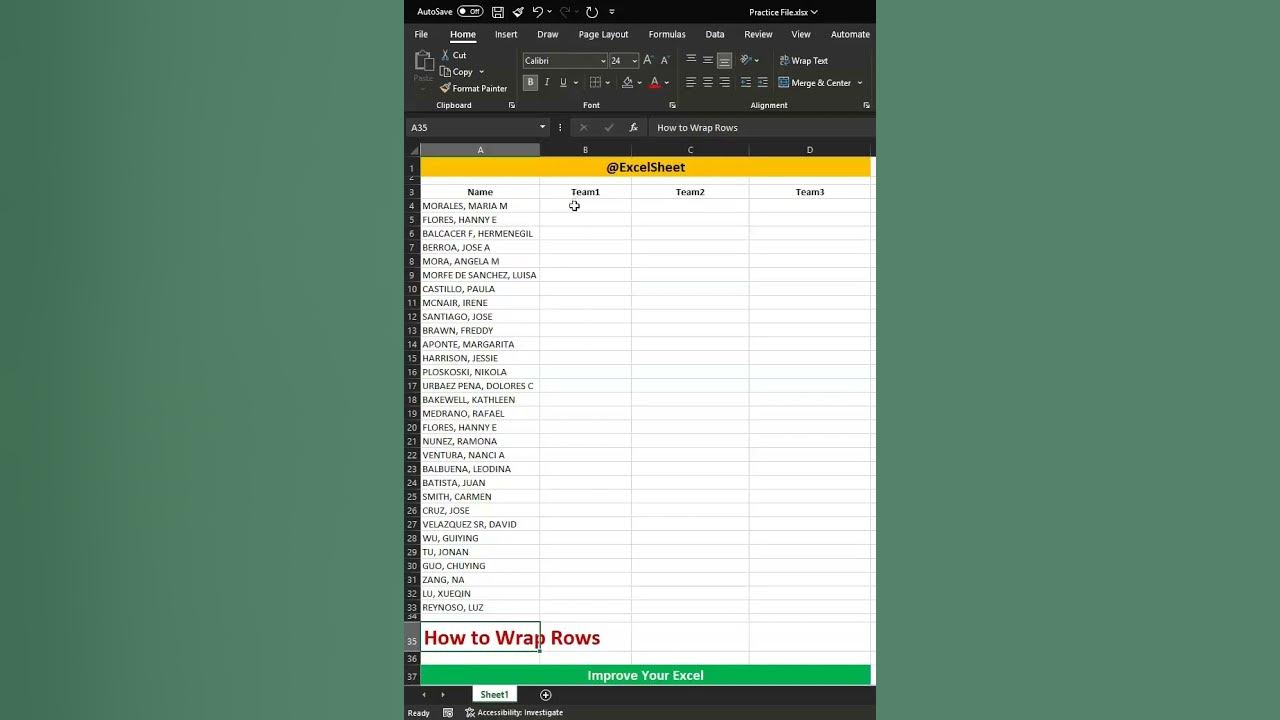 #excel #exceltips #exceltutorial #excelshortcuts #excelshorts #shorts #formulas #excelformula # ...
