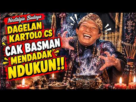 KLOLODEN‼️ CAK BASMAN MENDADAK NDUKUN ANAKE SOKRAN ISO TA GAK? Dagelan kartolo CS