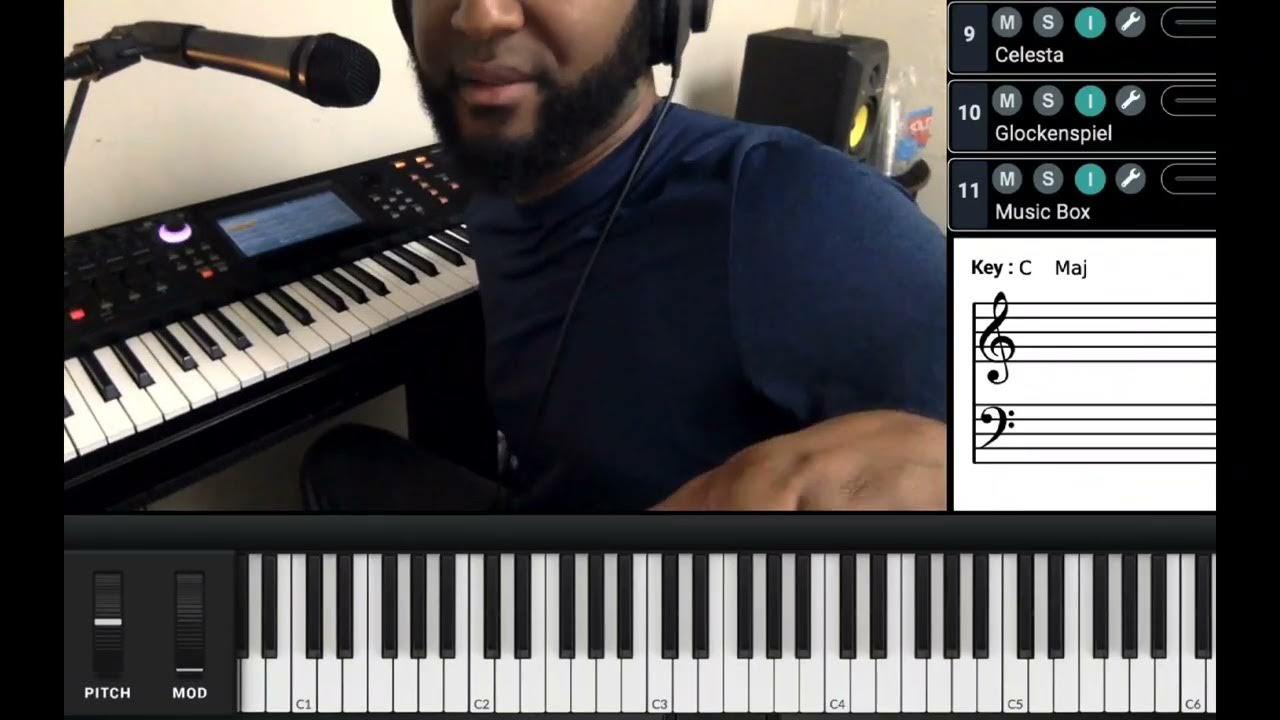 Kompa Solo Technique - Kompa Keyboard Lesson [How to play Kompa on the ...