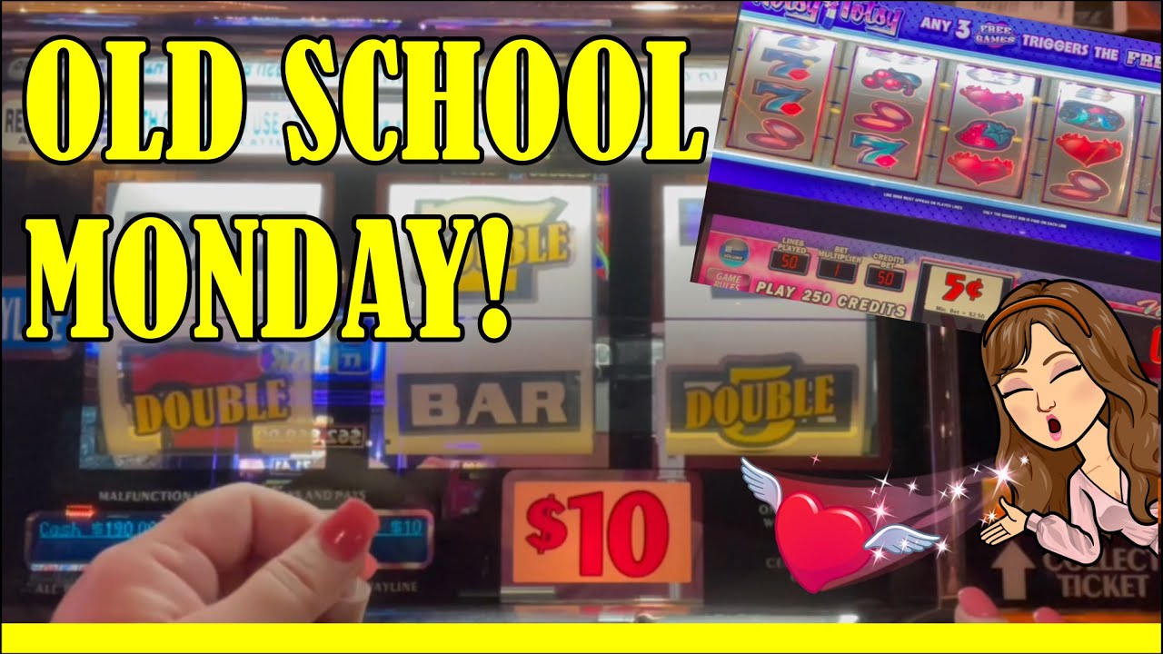 🍀Old School Slot Machine Monday! Hotsy Totsy💄Double Gold & Triple ...