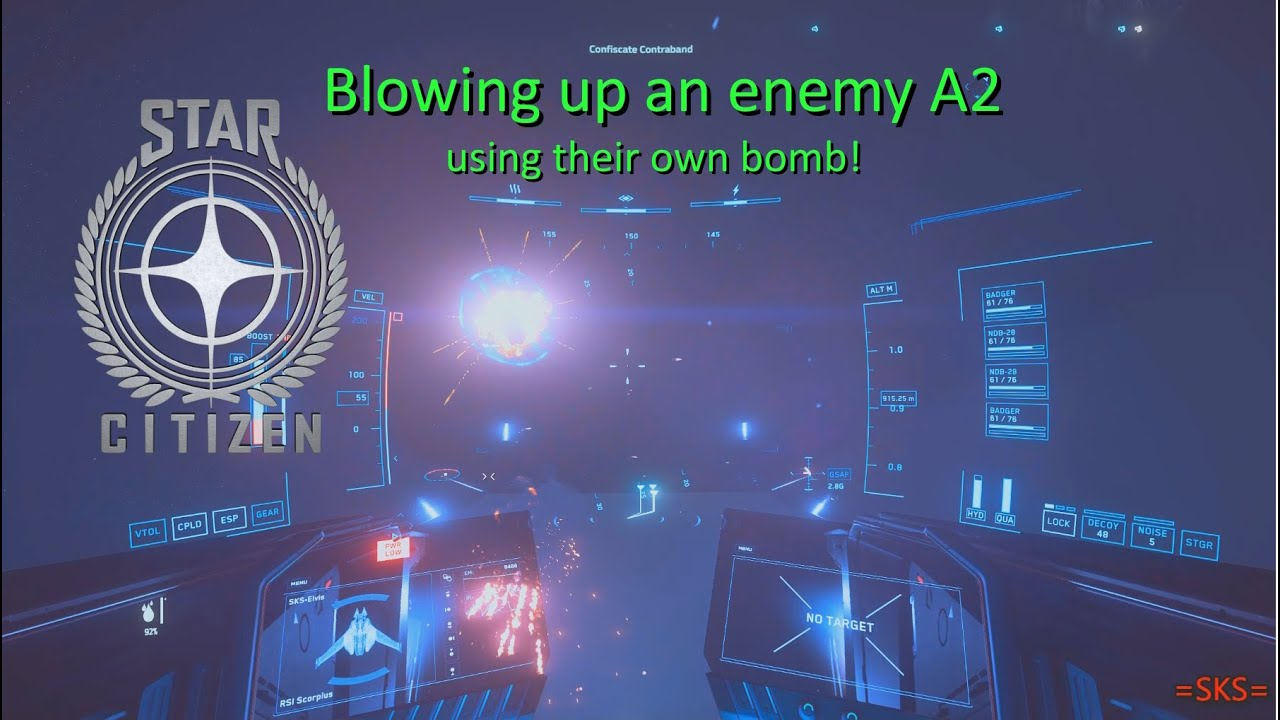 A2 blows up from its own bomb - YouTube