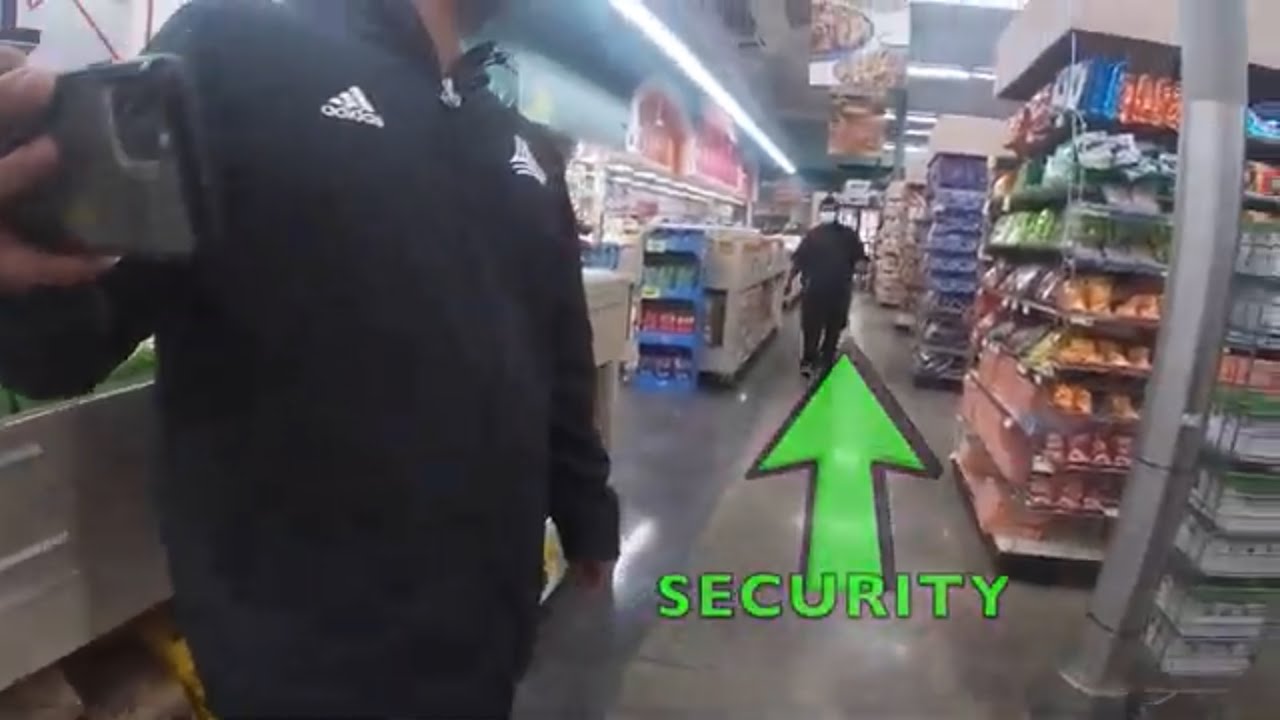 Getting kicked out of the grocery store for wearing masks - YouTube