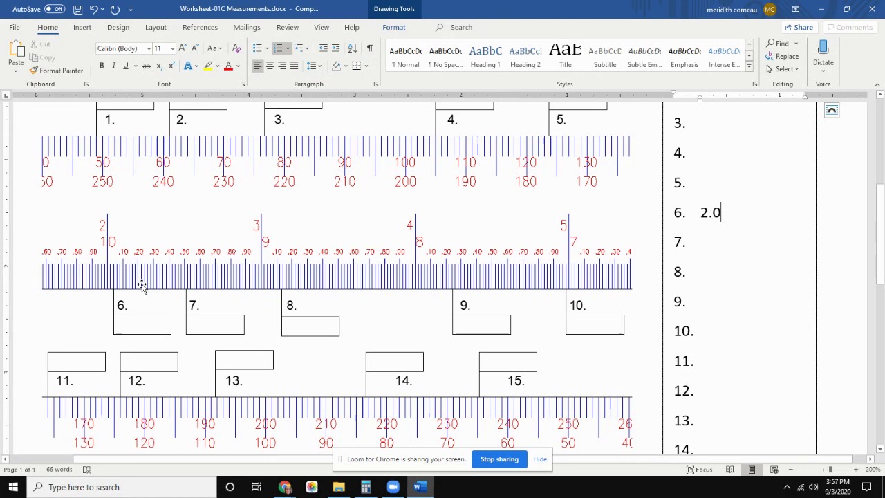 Decimal inch scale examples - YouTube