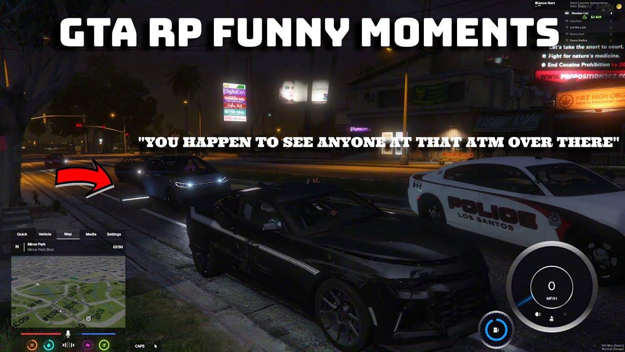 GTA RP Funny Moments - YouTube