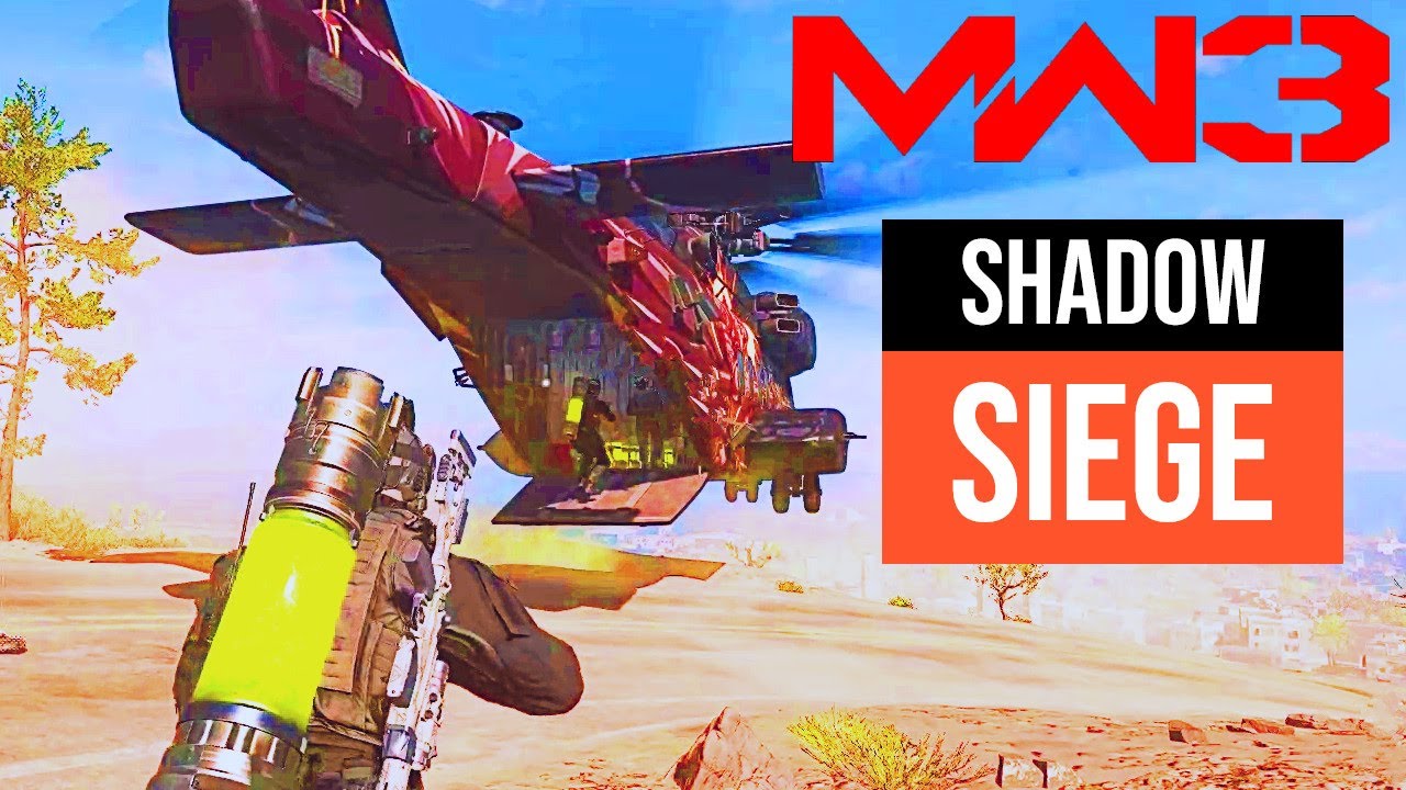 MWIII Reveal SHADOW SIEGE Event | Sniping Gameplay - YouTube