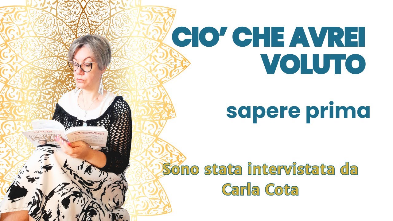 intervista di carla cota - YouTube