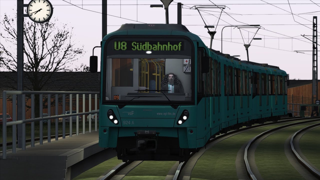 Train Simulator 2016 VGF U-Bahn Frankfurt Am Main linie U8 Riedberg ...