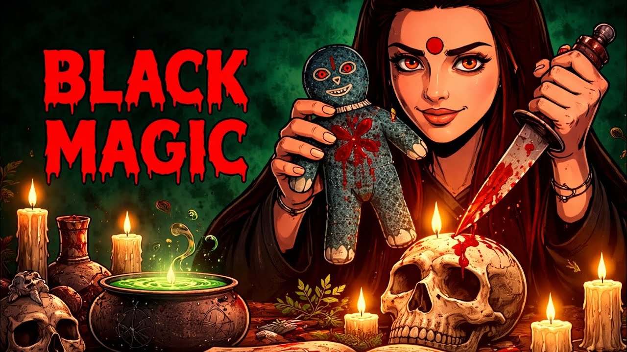 BLACK MAGIC | REAL HORROR STORY | 🤯😰😨 - YouTube