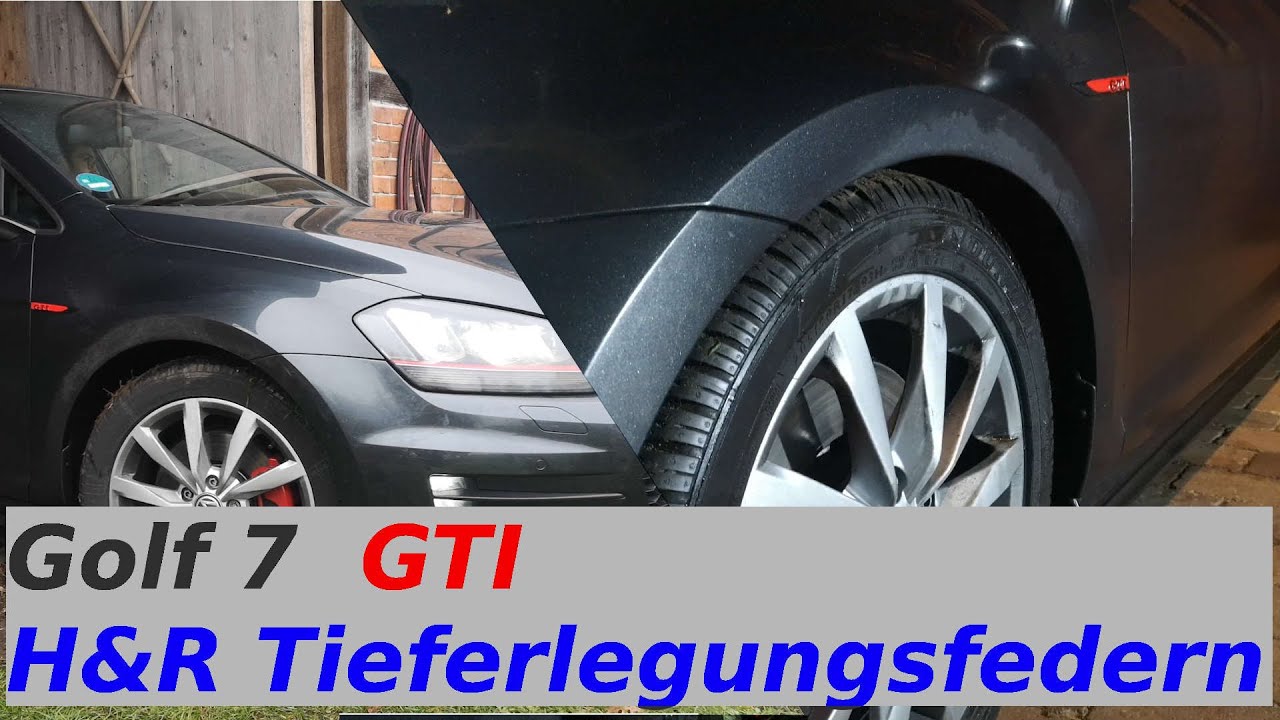 Golf 7 Tieferlegen