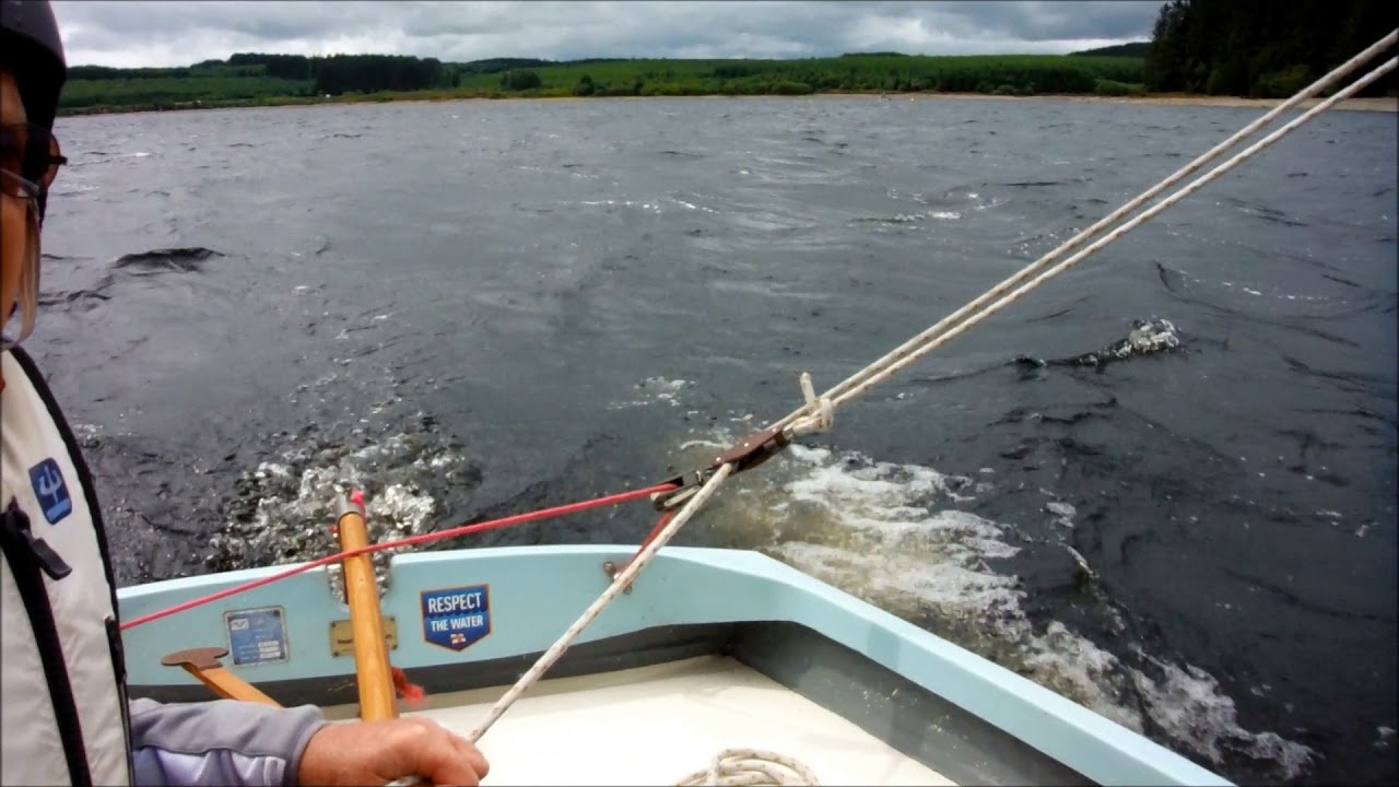 Gull Dinghy Cruising, Wales Highest Sailing Club, Llyn Brenig - YouTube