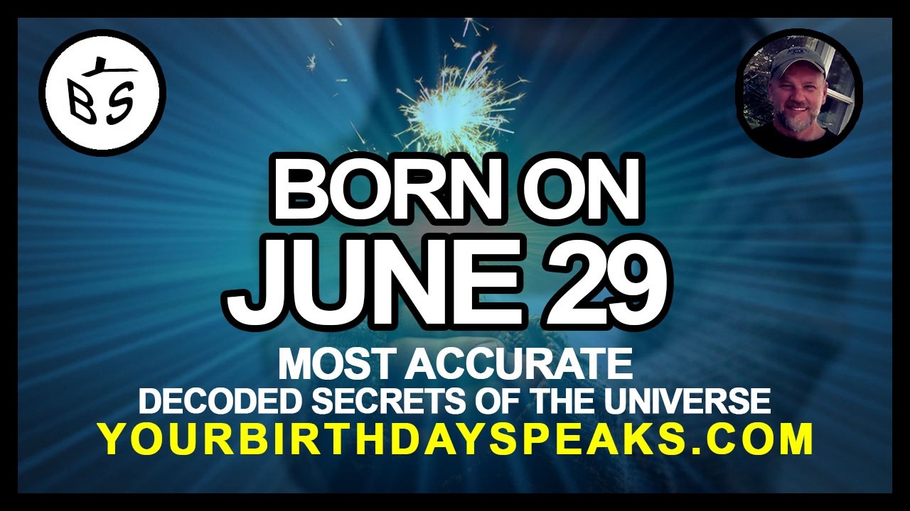 Born On June 29 | Numerology and Astrology Analysis - YouTube