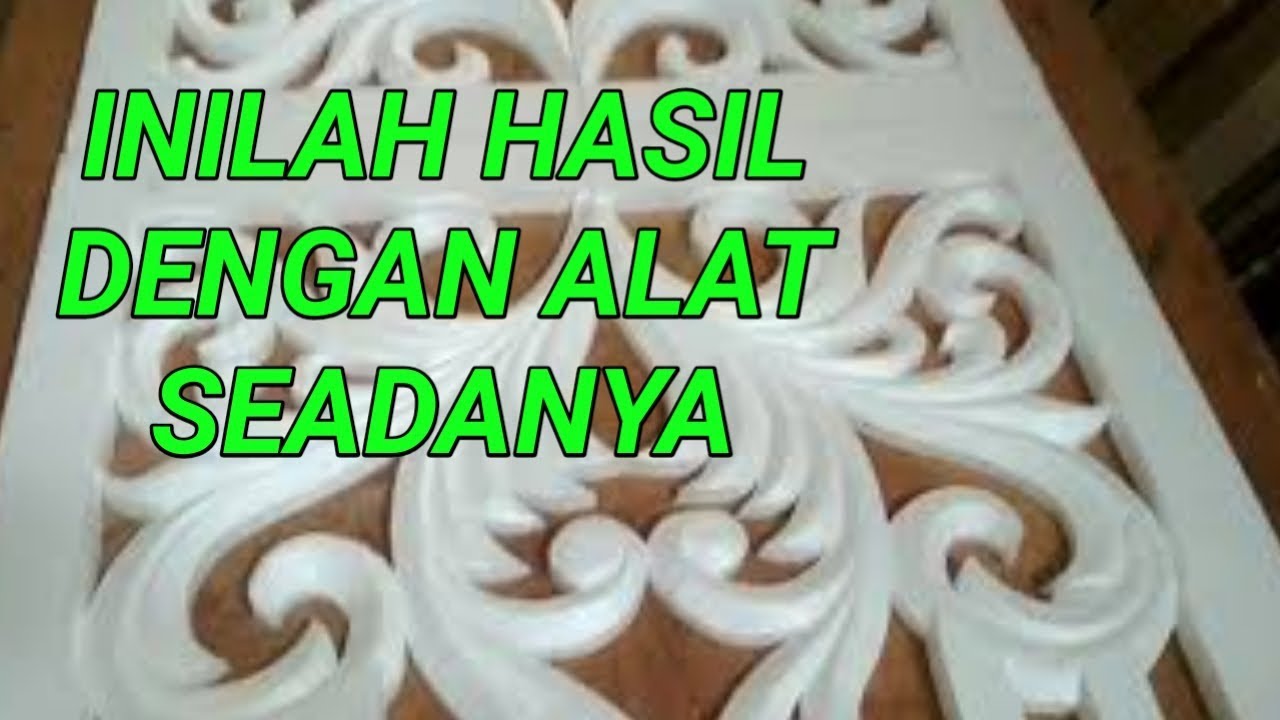 Membentuk ukiran Styrofoam menggunakan solder - YouTube
