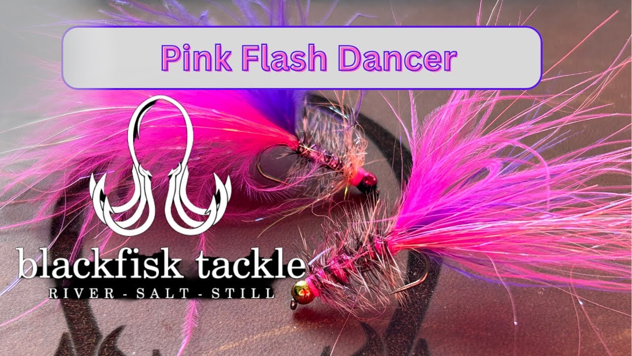 Fly Tying: Pink Flash Dancer - YouTube