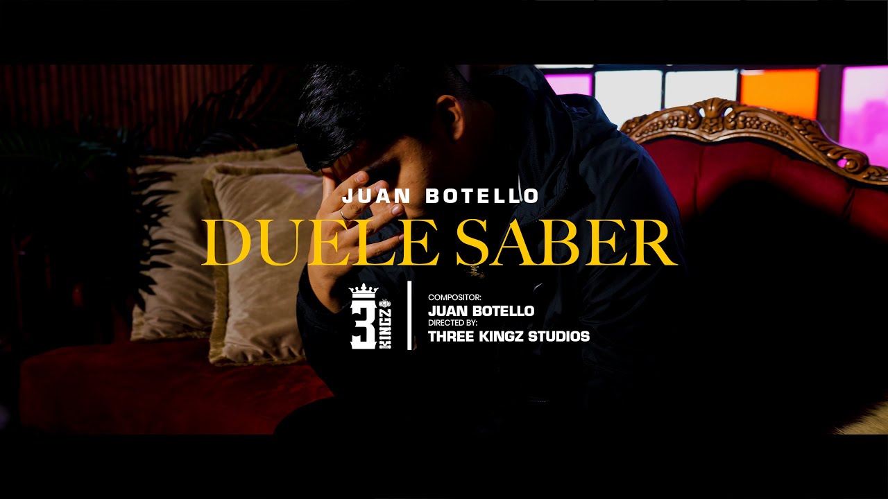 Juan Botello - Duele Saber (Video Oficial) - YouTube