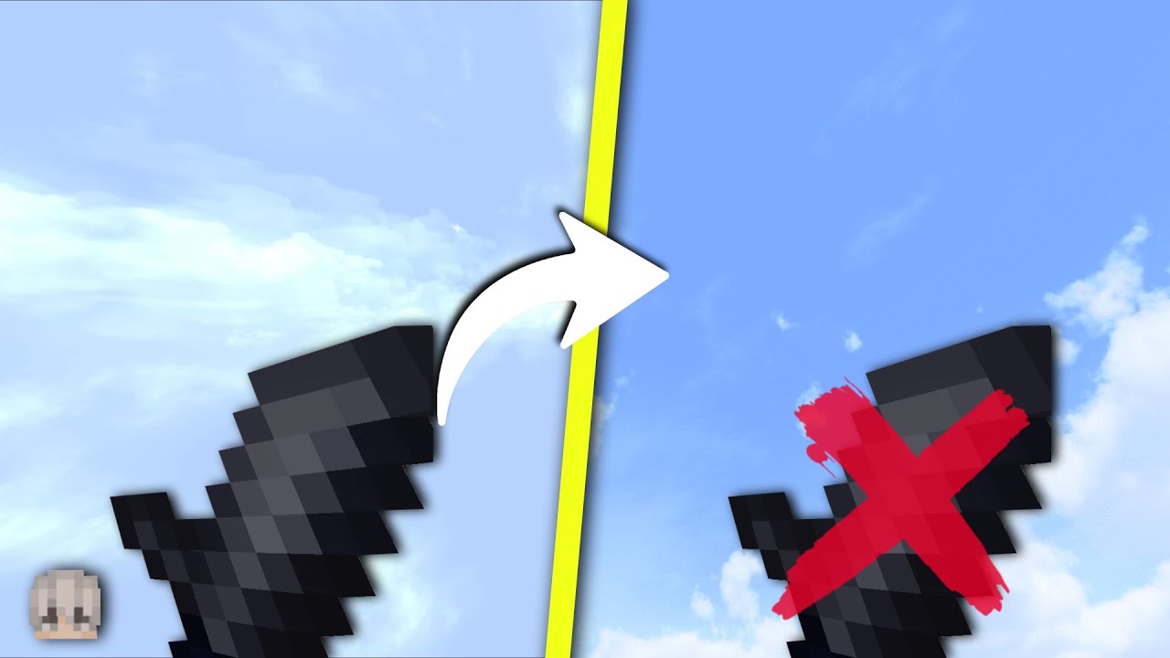 Minecraft Bedwars, But I Can't Use Sword - YouTube