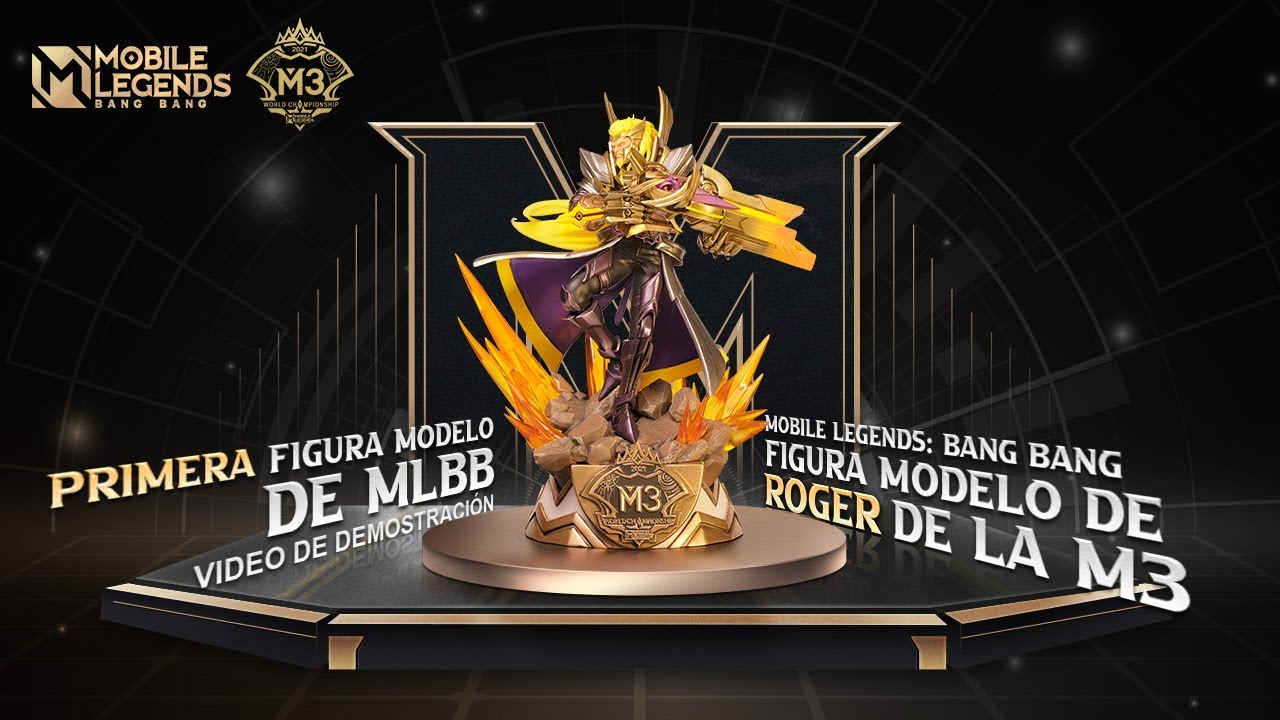 Demostración de la Figura Modelo de Roger de la M3 | MLBB M3 | Mobile ...