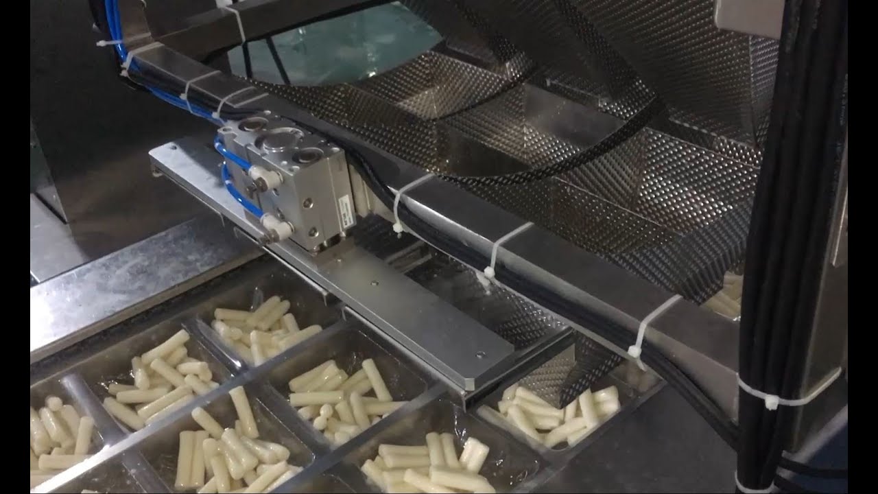 Automatic Vacuum Food Packaging Line - YouTube