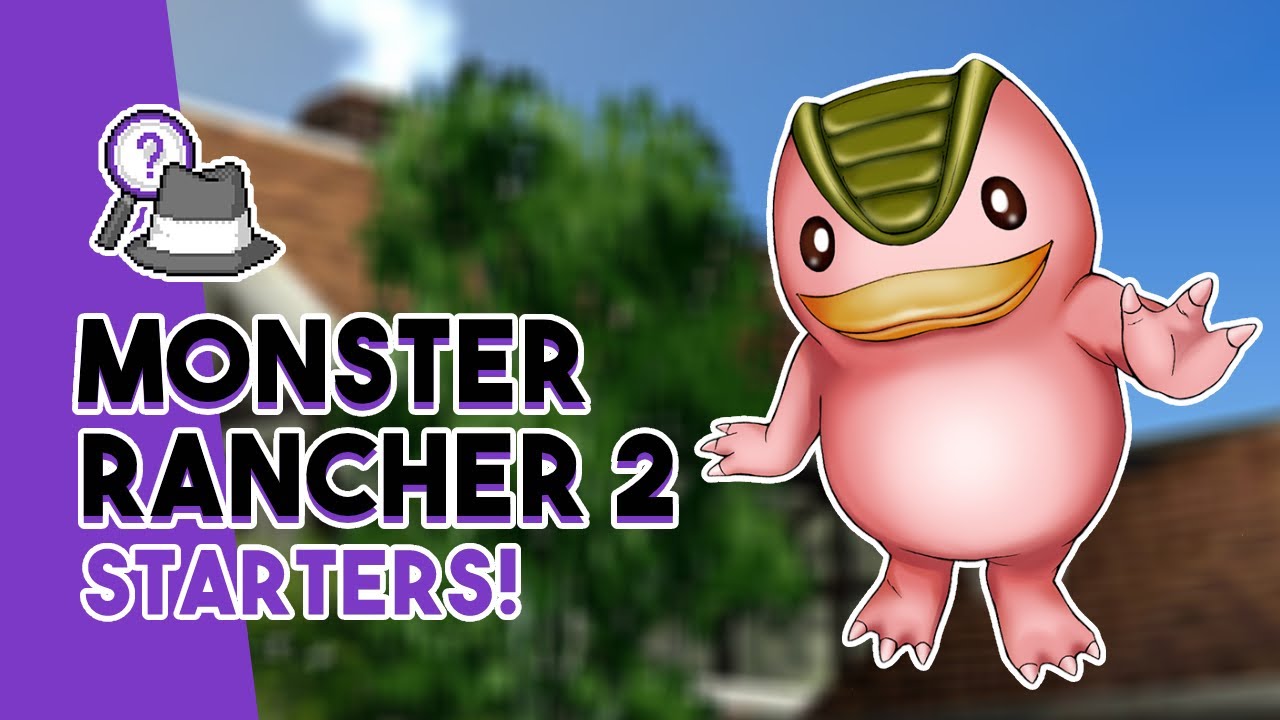 Monster Rancher 2 DX: All Starters Explained! - YouTube