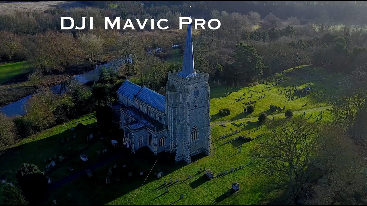 DJI Mavic : St Mary The Virgin Church, Bramford, Suffolk - YouTube