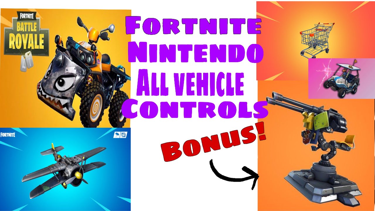 Fortnite Nintendo Switch Vehicle Controls - YouTube