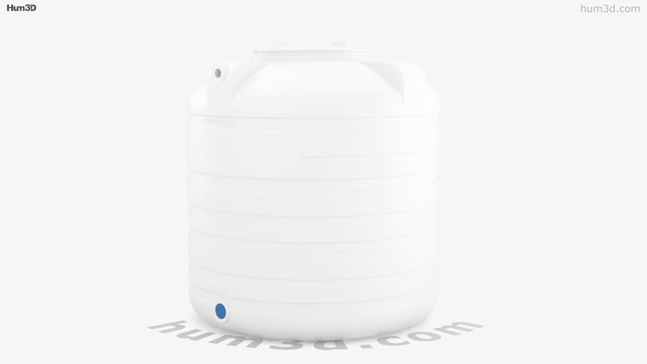 Water Tank 3D model by 3DModels.org - YouTube