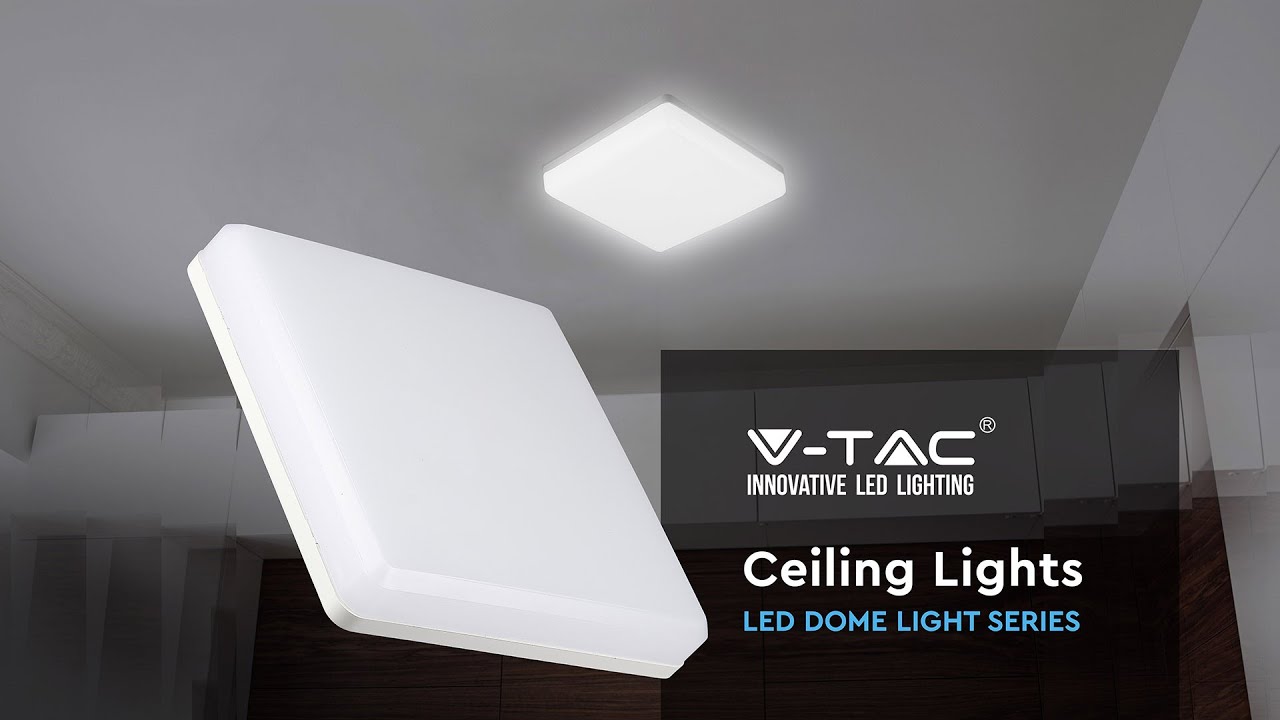 V-TAC Trimless Ceiling Lights - YouTube