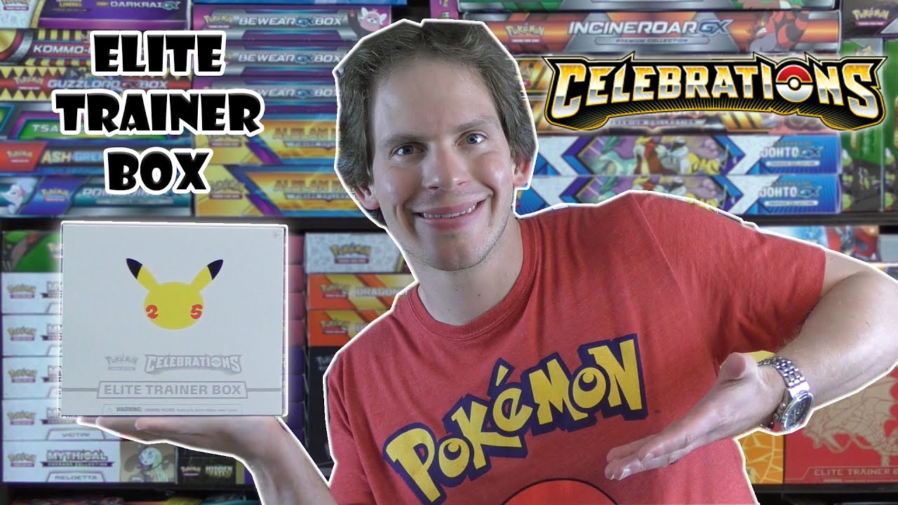 Celebrations Elite Trainer Box Opening - YouTube