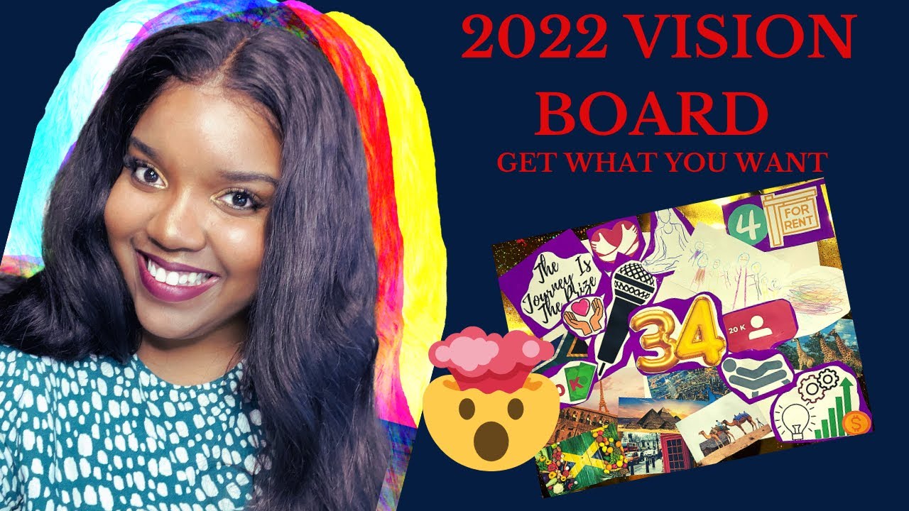 HOW TO MAKE A Vision Board That Actually Works ! | Goal Setting To Get ...