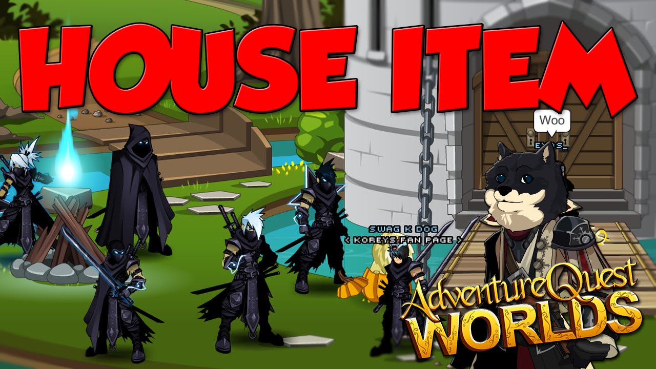 Epic Animated Free House item (Black Friday) AQW - YouTube